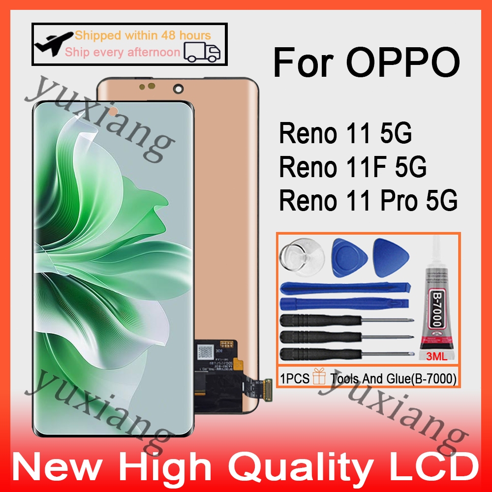 AMOLED TFT For OPPO Reno 11 Reno 11 Pro Reno 11F 5G LCD Display Touch Screen Replacement ...