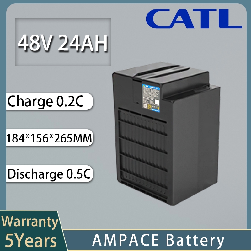 【CATL/AMPACE 48V 24AH Battery】Brand new 1500 Cycle Lifepo4 Battery Waterproof Battery, 0% chance ...