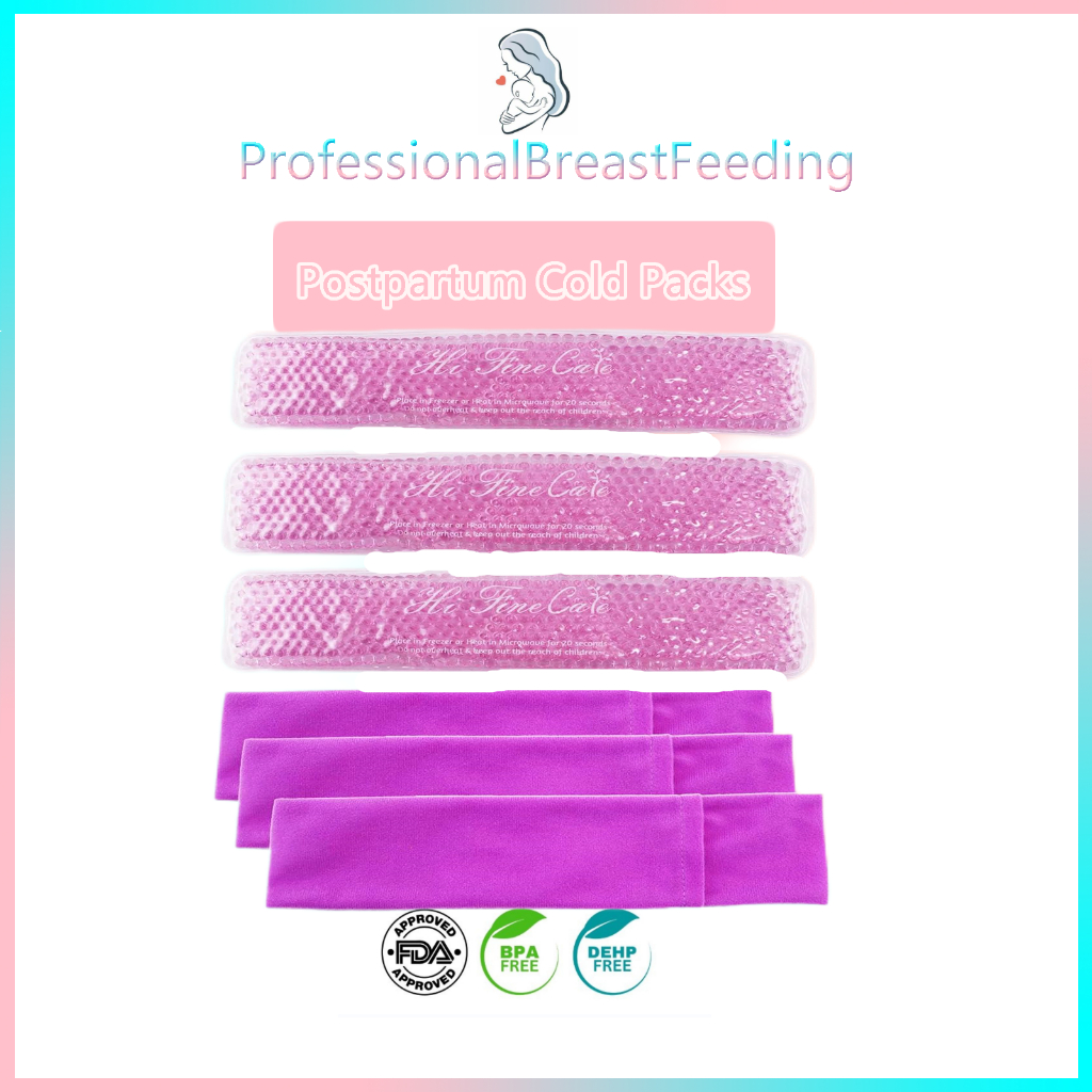Perineal Cooling Pad, Postpartum Cold Packs Gel Bead Ice Pack Cold ...