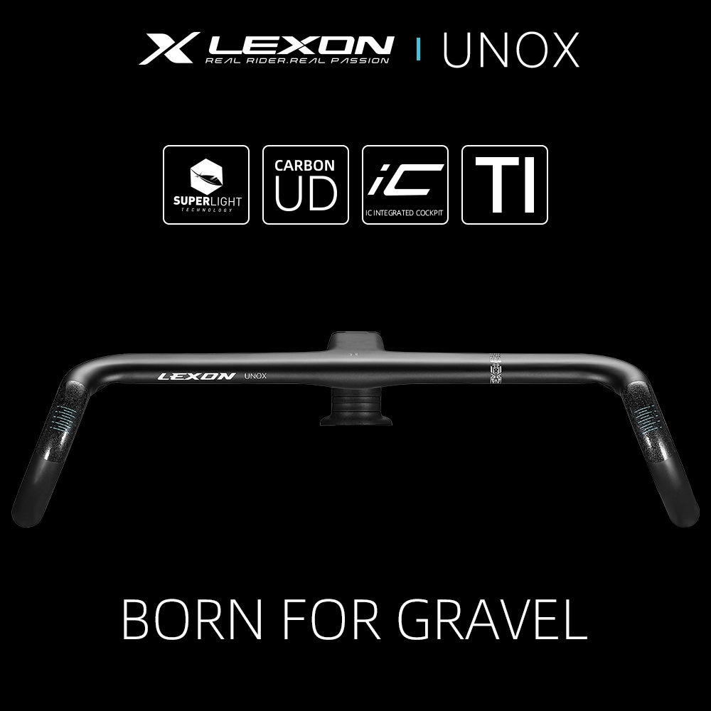LEXON RYET Gravel Handlebar Carbon Road Integrated 28.6 mm Road Bike ...