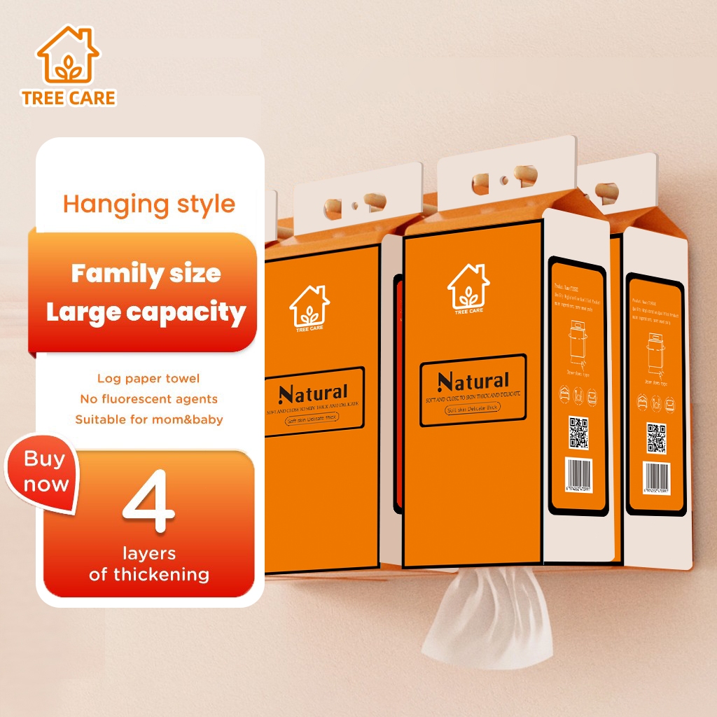 Orange Highend Tissue Oversized Wall-Mounted Tissue Paper Large/Medium ...