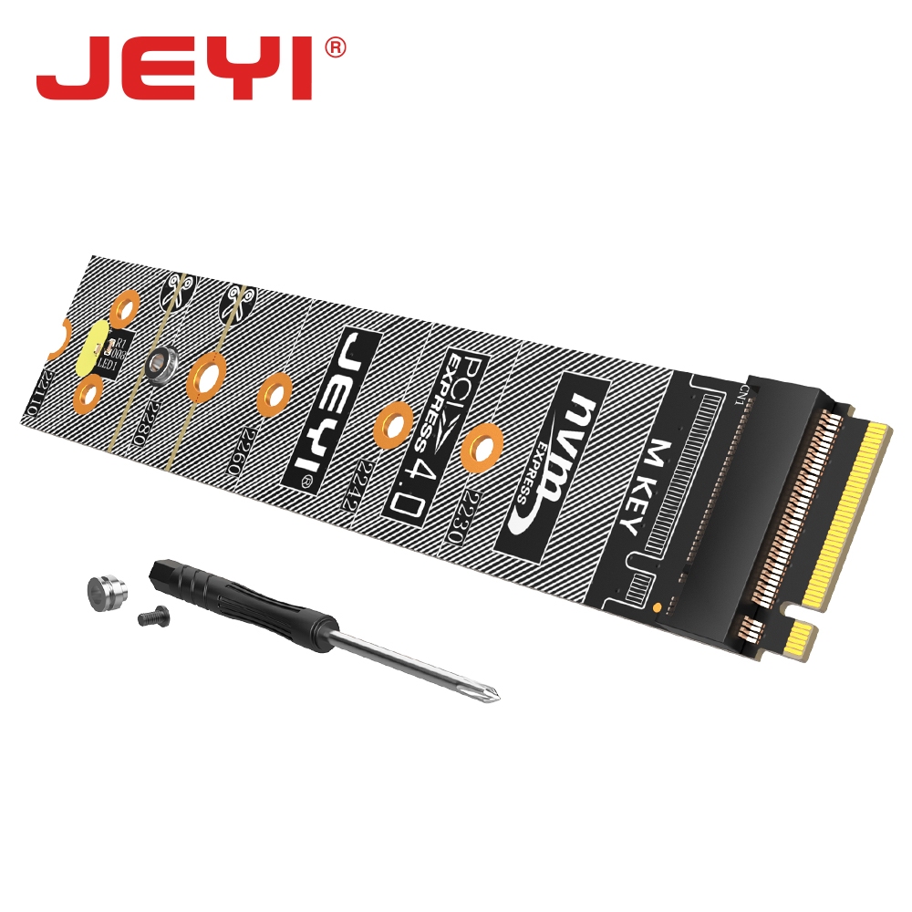JEYI M.2 NVMe SATA Protection PCB Board Converter PCIe 4.0 Solid State Drive Protector Adapter ...