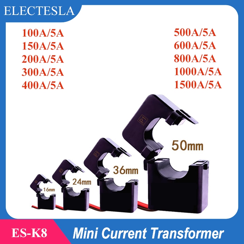 Micro Split Core Current Transformer Sensor Ac Open Type Ct 80a 120a