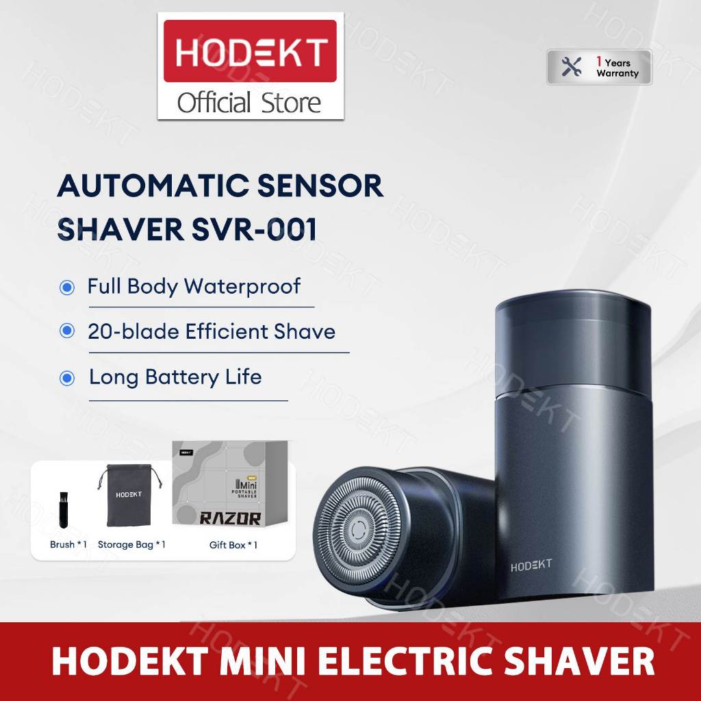 HODEKT Portable Electric Shaver Mini Automatic Razor Beard Knife ...