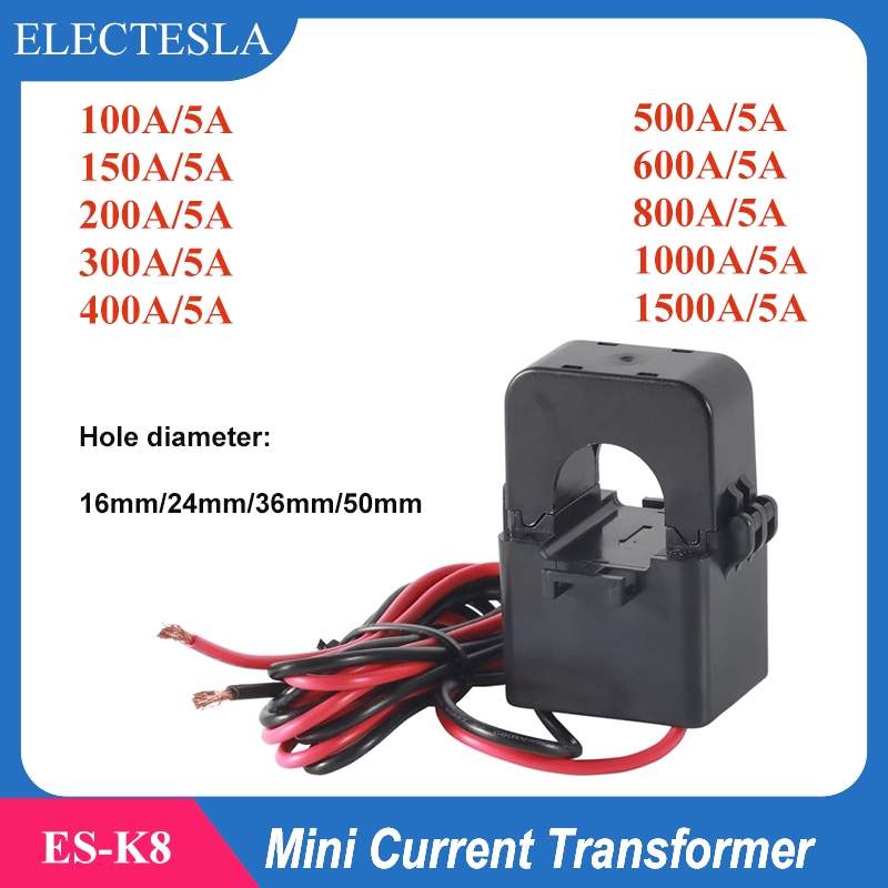Current Transformers Small Open Type 50a 100a 150a 200a Split Core