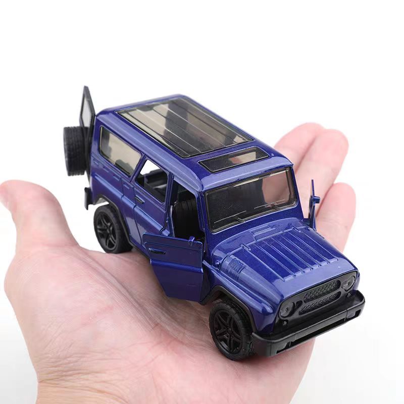 1: 36 Waz Jeep Off-Road Alloy Car Model Sports Car Bugatti Ferrari ...