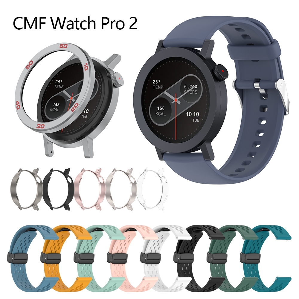 For CMF Watch Pro 2 strap case screen protector new quick fit smart ...