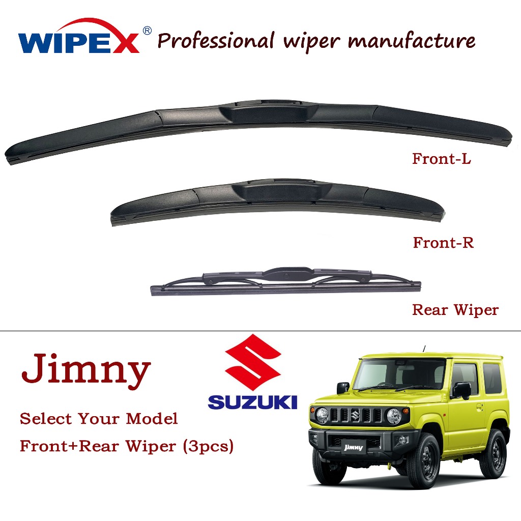 Suzuki Jimny Wiper Blade for All Year Model JIM NY Car Window Wipers ...