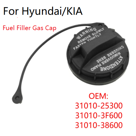 Car Fuel Filler Gas Cap Tank Covers Inner Fuel Tank Cap Assembly for ...