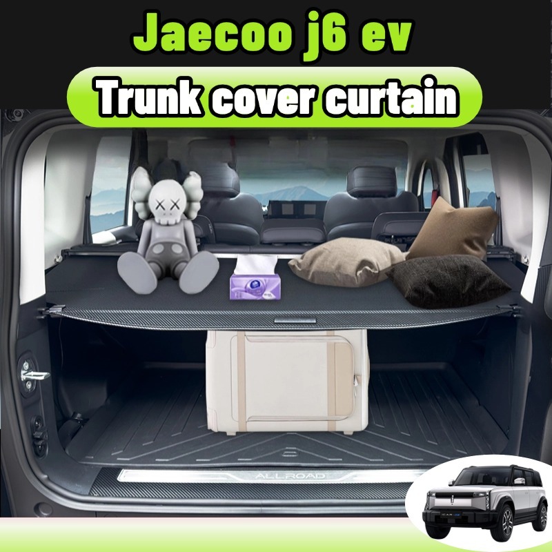 Jaecoo j6 ev Black Trunk Shade Rear Parcel Shelf Cargo Cover Car Boot ...