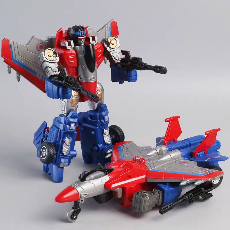 Air Plane Man Model Children Transforming Toys Airplane Transformers ...