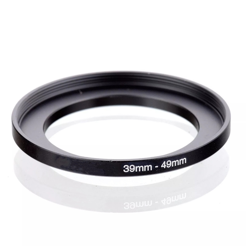 Step Up Rings 39mm - 40.5 43 46 49 52 55 58mm Lens to Filter for Camera ...