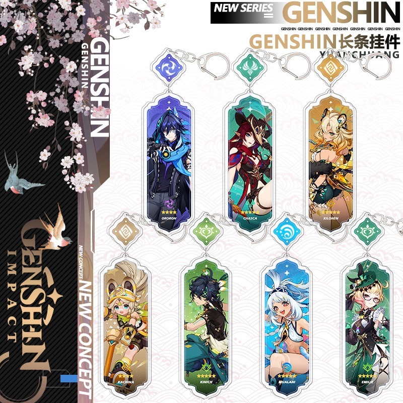 Game Genshin Impact Ororon Chasca Sethos Mualani Kachina Kinich Emilie ...