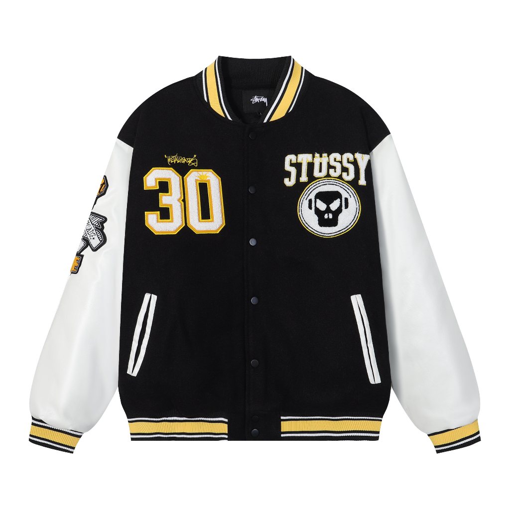 STU 30th Anniversary towel embroidered baseball uniform jacket | Shopee ...