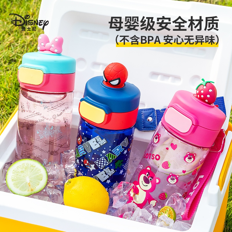 Disney Water Sippy Cup & Cartoon Design: Leak-Proof, Durable, Outdoor ...