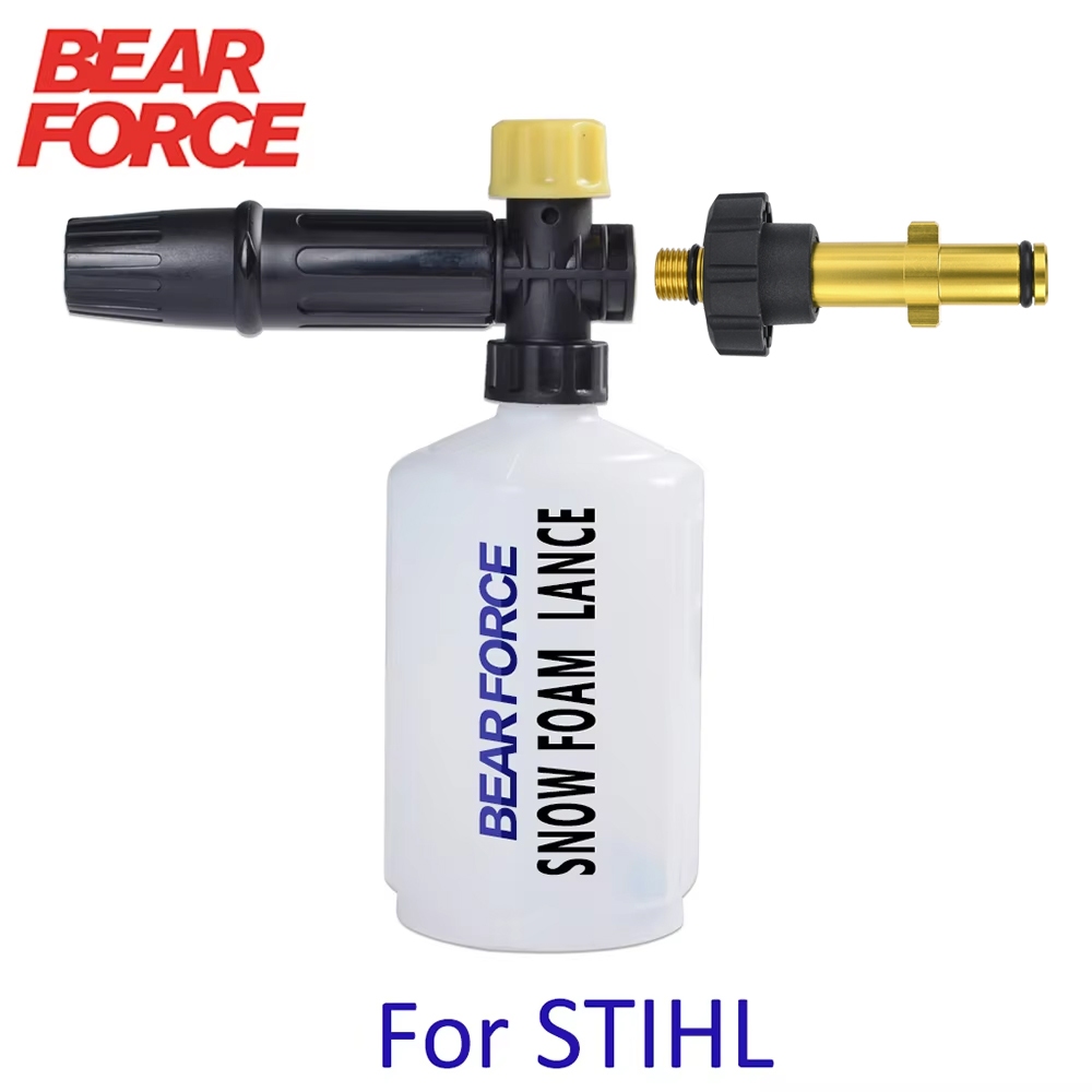 BEAR FORCE High Pressure Washer Snow Foam Lance Nozzle Foam Maker Soap ...