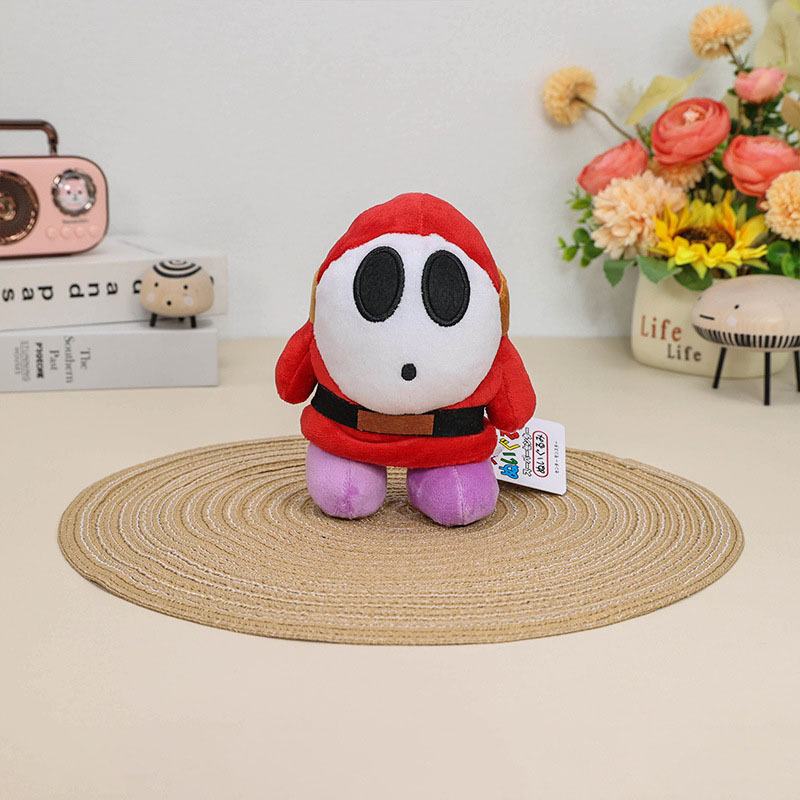 15cm Super Mario Bros World Red Shy Guy Ghost Plush Toy Nintendo ...