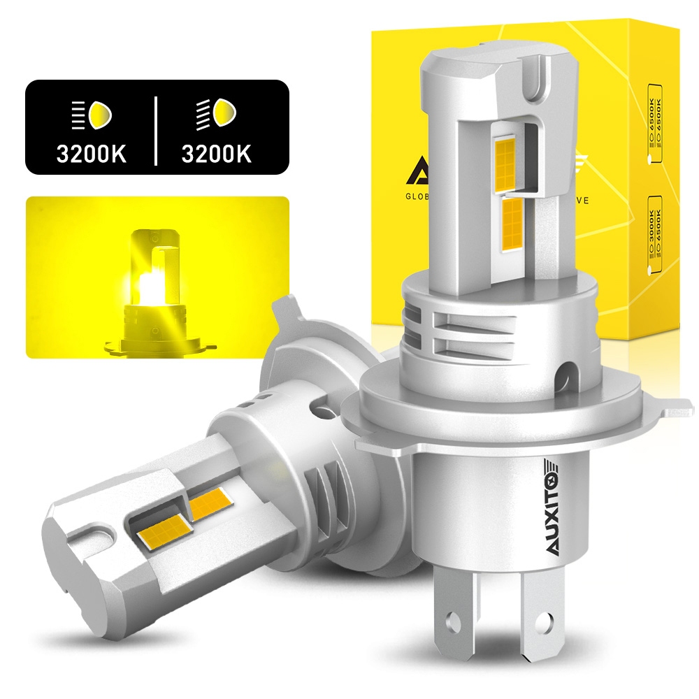AUXITO 2Pcs H4 Car LED Headlight 80W 20000LM Super Bright 9003 HB2 Car ...