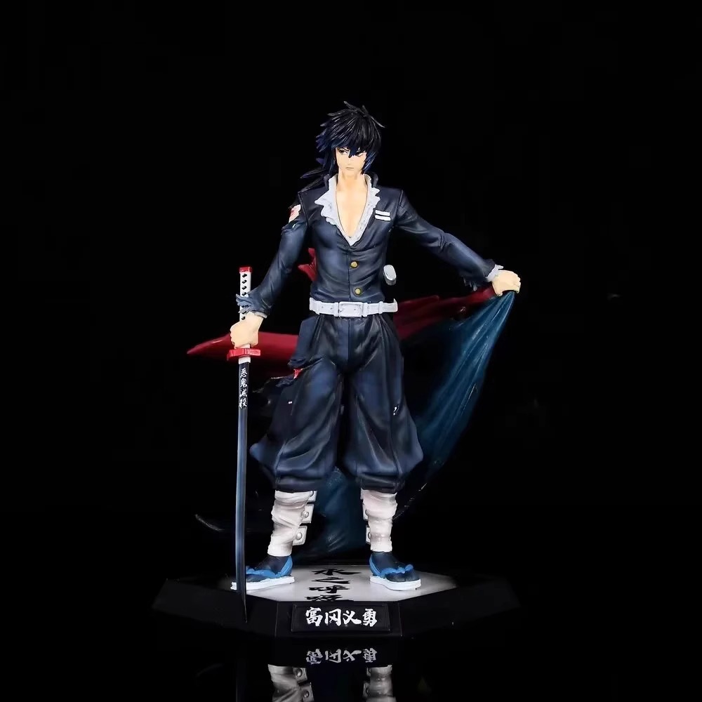 Demon Slayer Standing Nine Pillars Water Pillar Tomioka Giyuu Black ...
