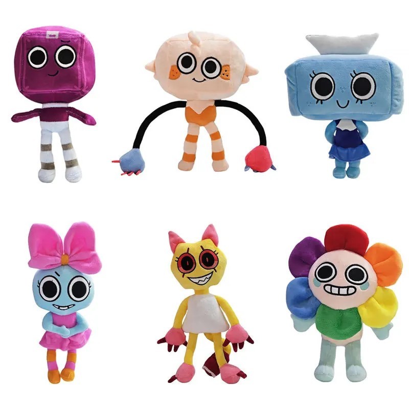 Dandys World Plush Toy Dandys World Doll Game Goob Boxten Flower Plush ...