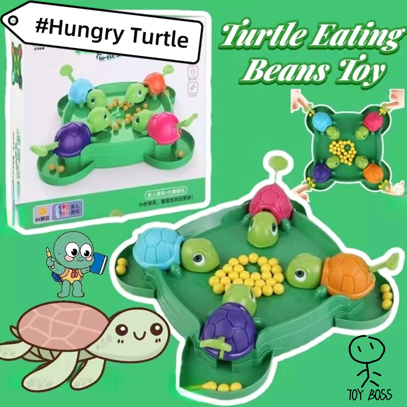 Hungry Turtle Eating Beans Children Board Strategy Games Educational ...