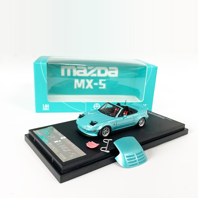 Time Micro 1:64 Model Car Mazda MX5 Alloy Die-Cast Vehicle Collection ...