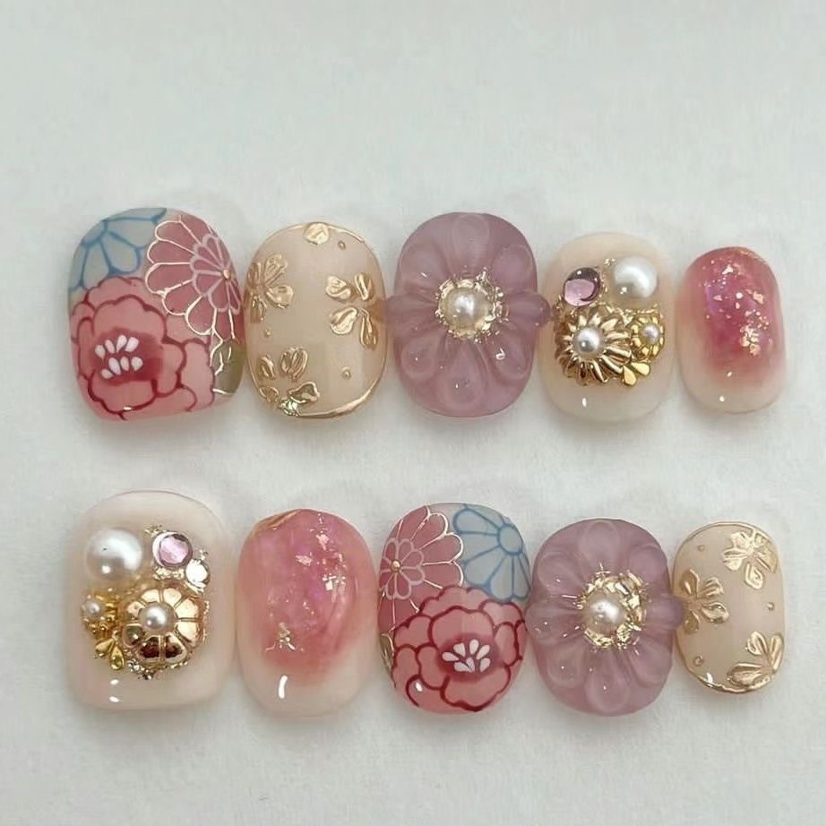 Jojo CLUB [Premium Art Manicure Series] Seiko Hand-Painted Japanese ...