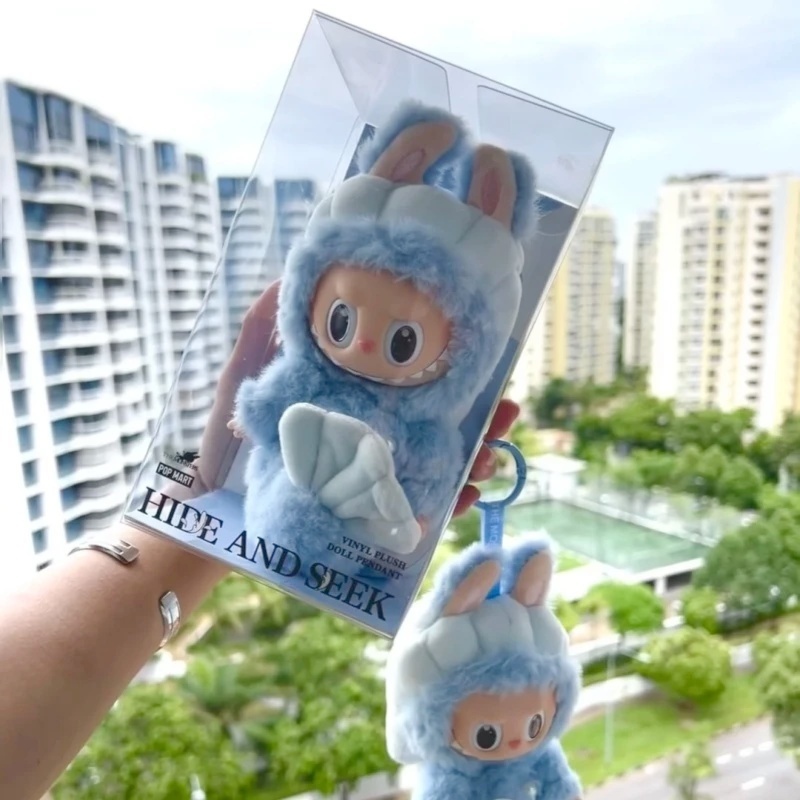 LABUBU Singapore Limited Fishtail Lion labubu mermaid Vinyl Plush Doll ...