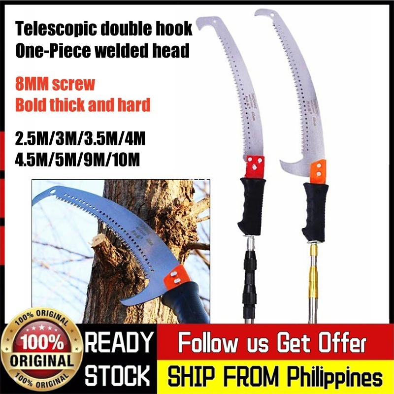 Yoqu High-branch Saw Garden Pruning High Branch Saw 10M Telescopic Pole ...