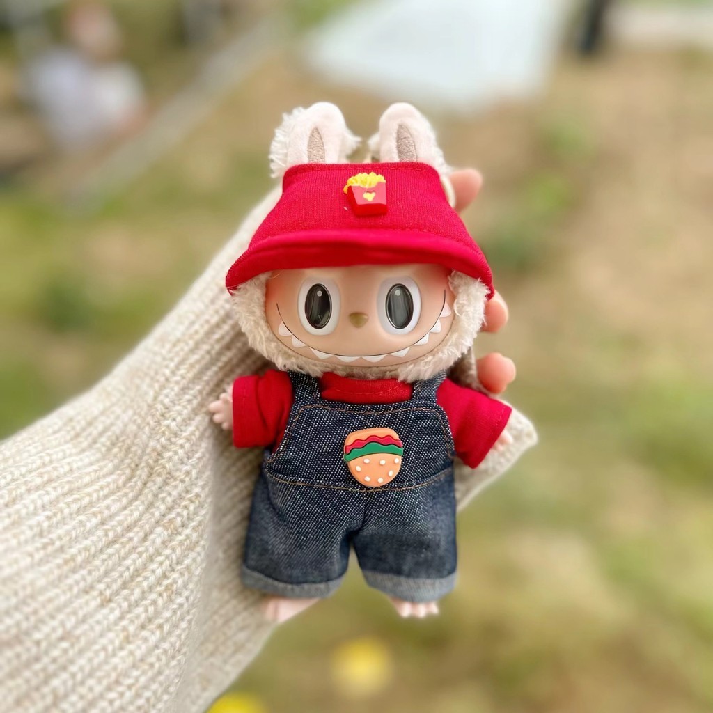 Second Generation Labubu Clothes-Mystery Box Vinyl Face Pendant Labubu ...