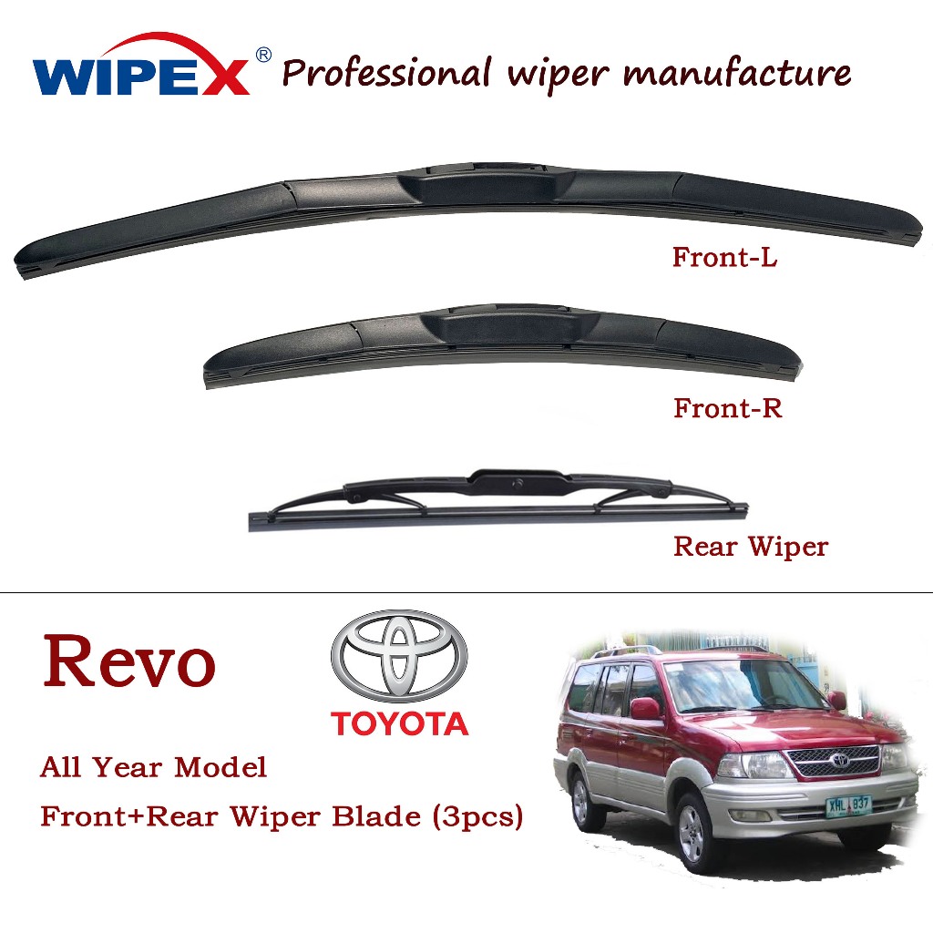 Toyota Revo Wiper Blade for Tamaraw Tamarraw FX Car Window Wipers Set ...