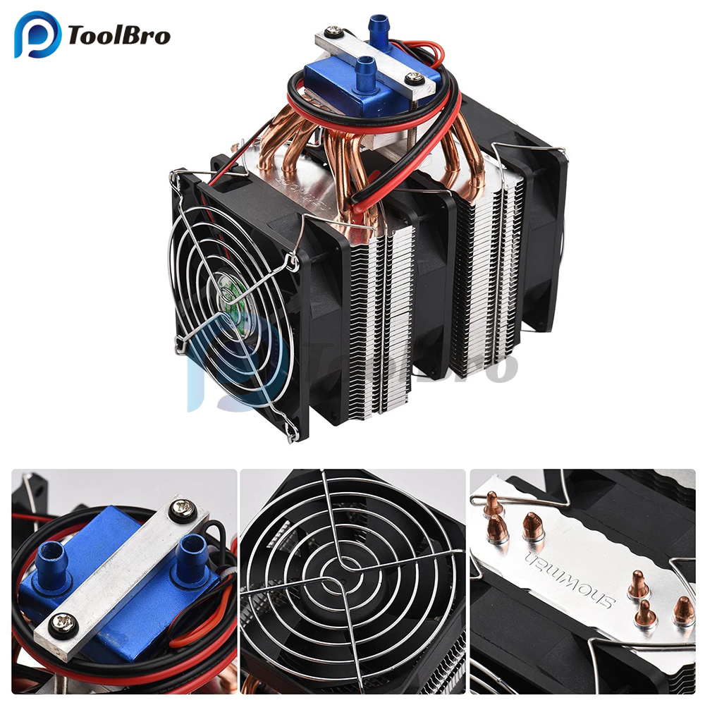 180W Semiconductor Refrigeration Fish Tank Chiller 12V Refrigerator ...