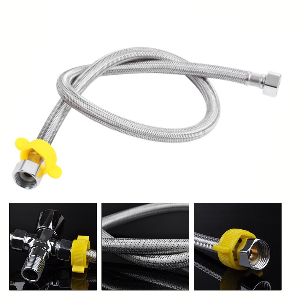 Stainless Steel Plumbing Explosion-Proof Flexible Braided Hose Faucet ...