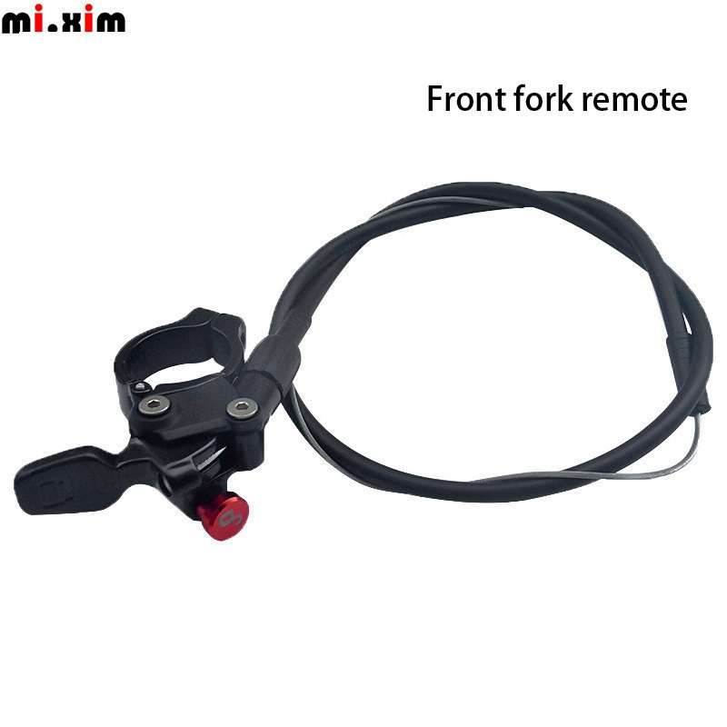 Bicycle Remote Lockout Wire Lever With Cable Mountain Bike Suspension ...