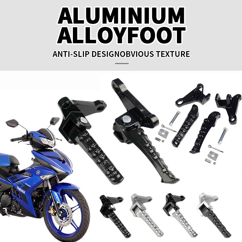 Yamaha sniper 135 150 155 alloy rear passenger foot rest/foot peg for ...