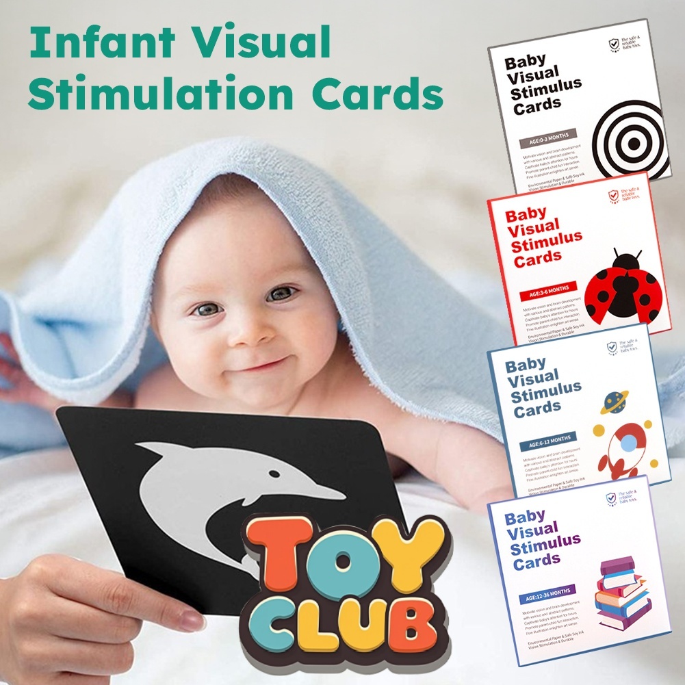 Montessori Baby Early Education Educational Color Card Toy Visual ...
