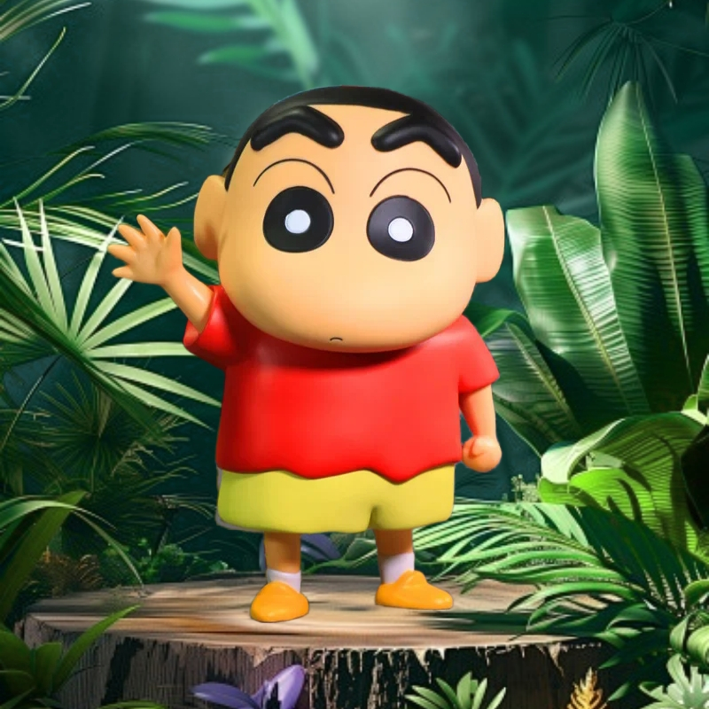 17cm Crayon Shin-Chan Action Figure Anime Figures PVC Model Large ...