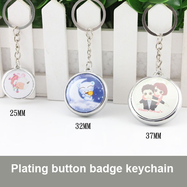 Single side 25mm 32mm 37mm 50pcs/100pcs/200pcs printing button badge keychain button badge blank ...