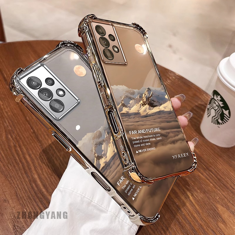 【New Color】Case For Samsung A32 4G A32 5G A52 Four corner electroplated ...