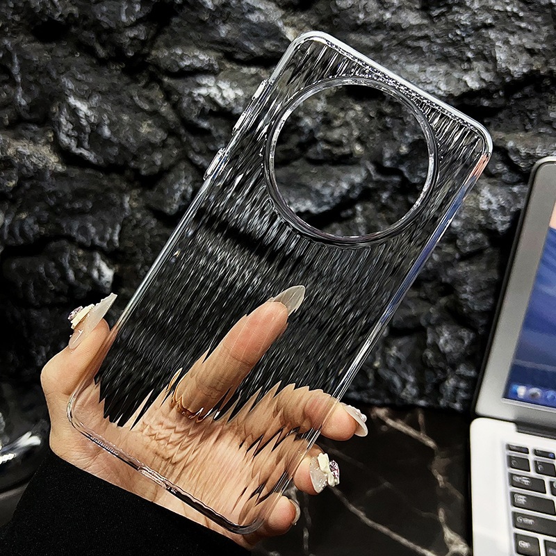 ICE Clear Corrugated Case for Huawei Honor Magic 6 Mate 60 50 Pura70 ...