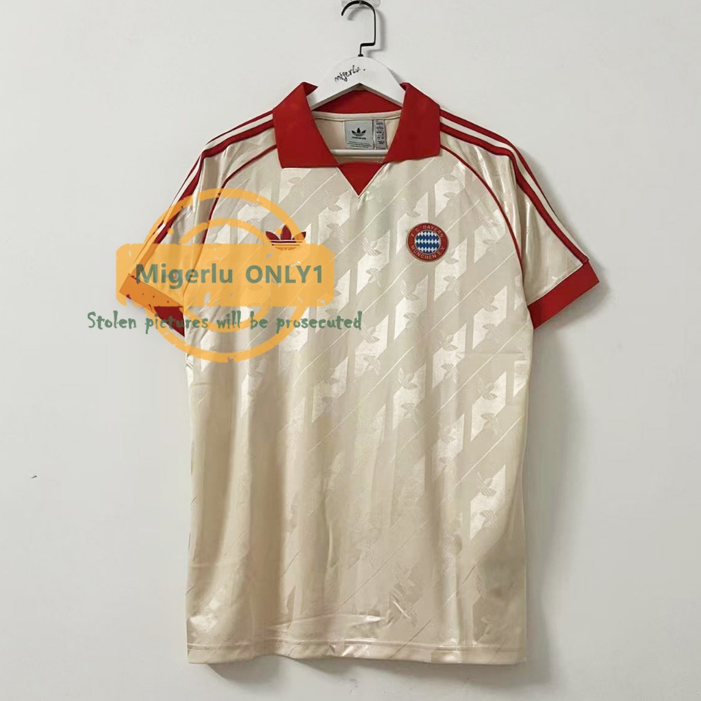 24/25 Bayern Munich retro casual jersey S-2XL | Shopee Philippines