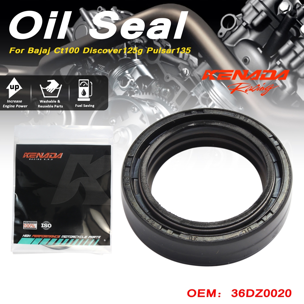 Kenada Racing Fork Telescopic Oil Seal With Dust Seal Bajaj Ct100 ...