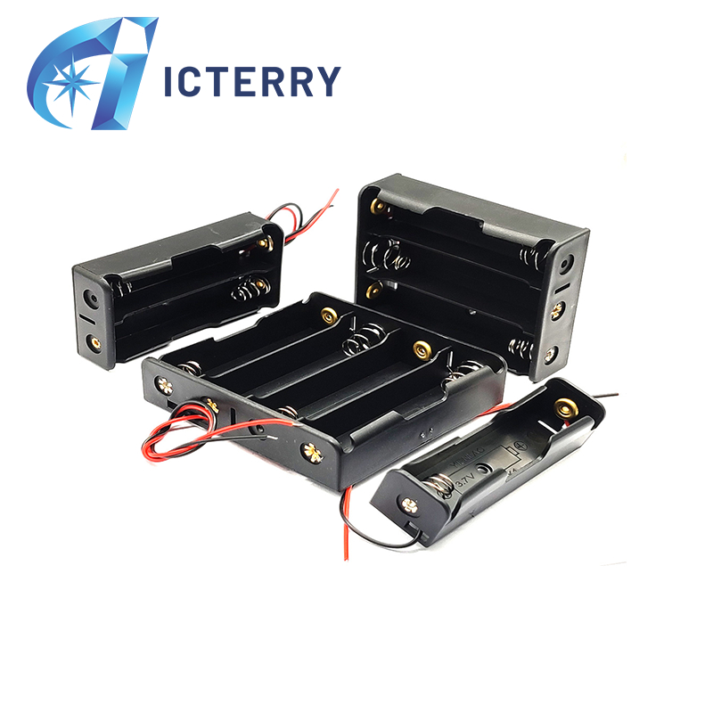 18650 Battery Case 1X 2X 3X 4X 18650 Battery Holder 18650 Battery ...
