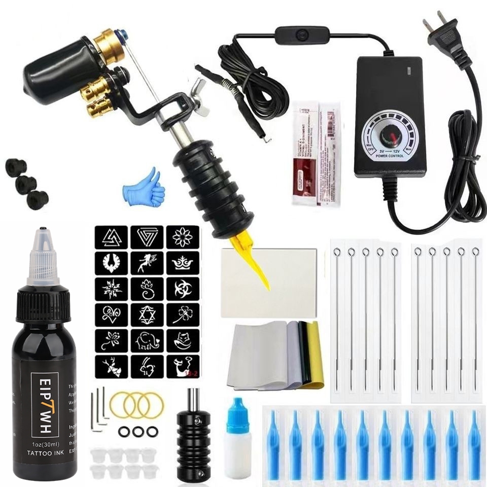 Motor Tattoo Machine Beginners Getting Started Self-Study Tattoo Tools ...