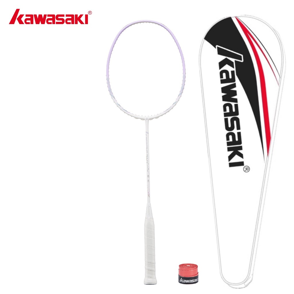 Kawasaki Badminton Racket AURORA 5U 18-30LBS Suitable For Fessional ...