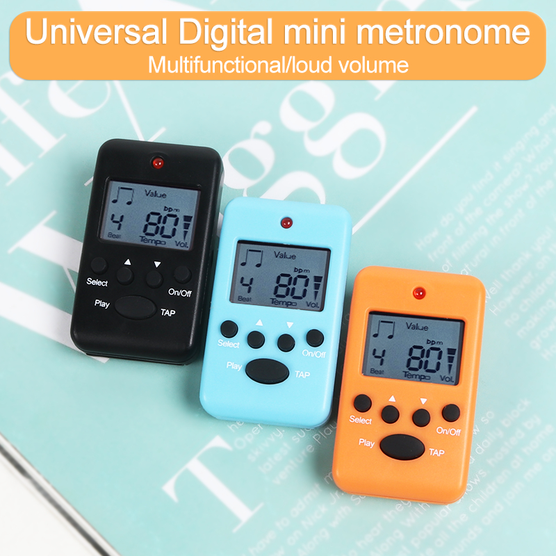 Mini running metronome, electronic metronome, piano guitar, violin ...
