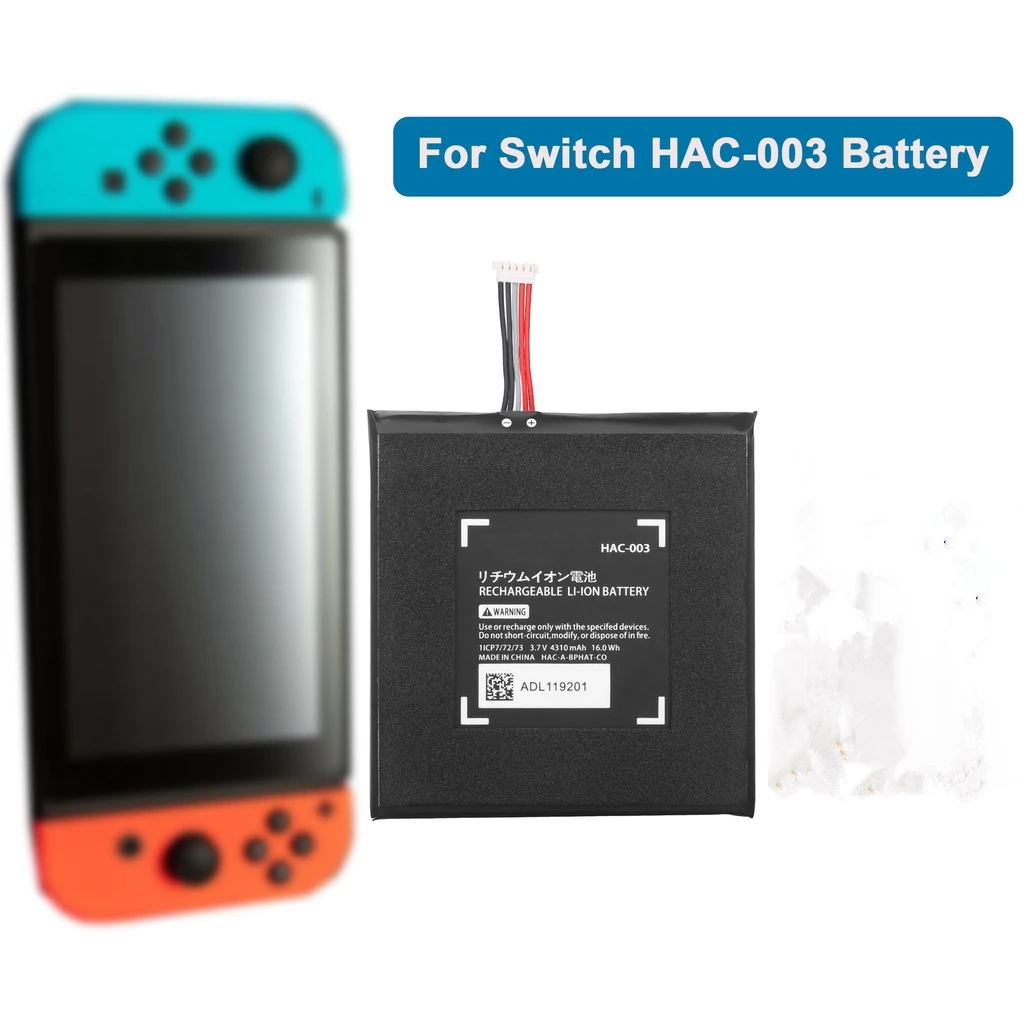 Console Battery HAC-003 3.7V 4310mAH for Nintendo Switch Console / Lite ...