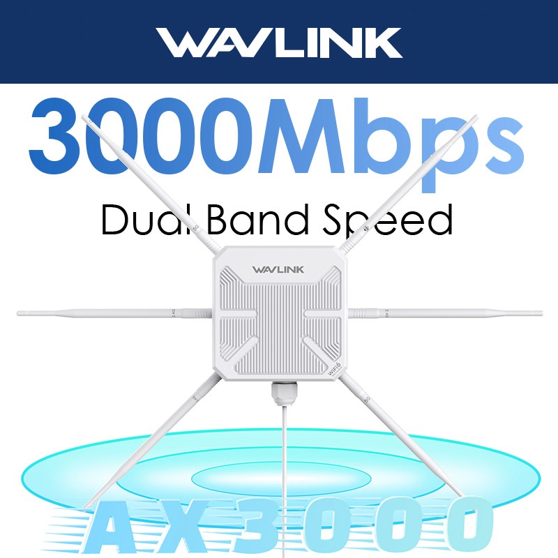 WAVLINK AX3000M Outdoor Access Point For Starlink Dual Band 2.4G+5G ...