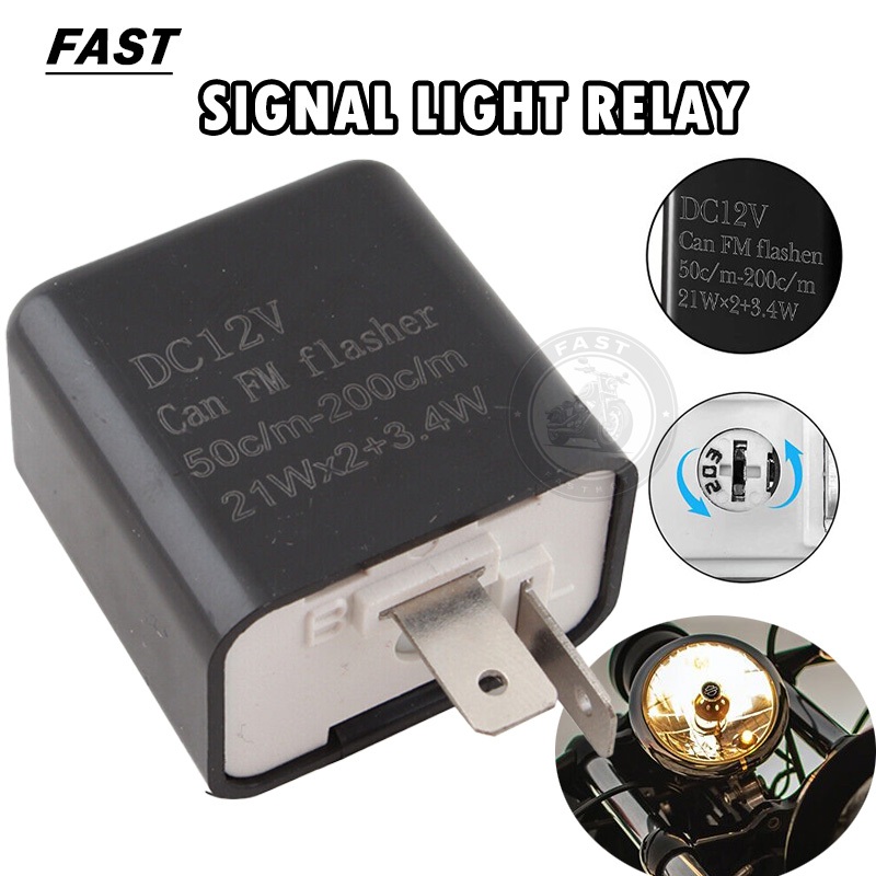 FAST LED Signal Light Flasher Relay Adjustable Frequency Relay For ...