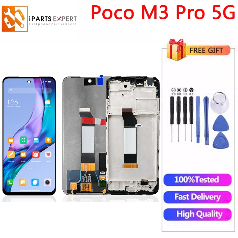 IPARTSEXPERT Original LCD For Xiaomi Poco M3 Pro 5G LCD M2103K19PG ...